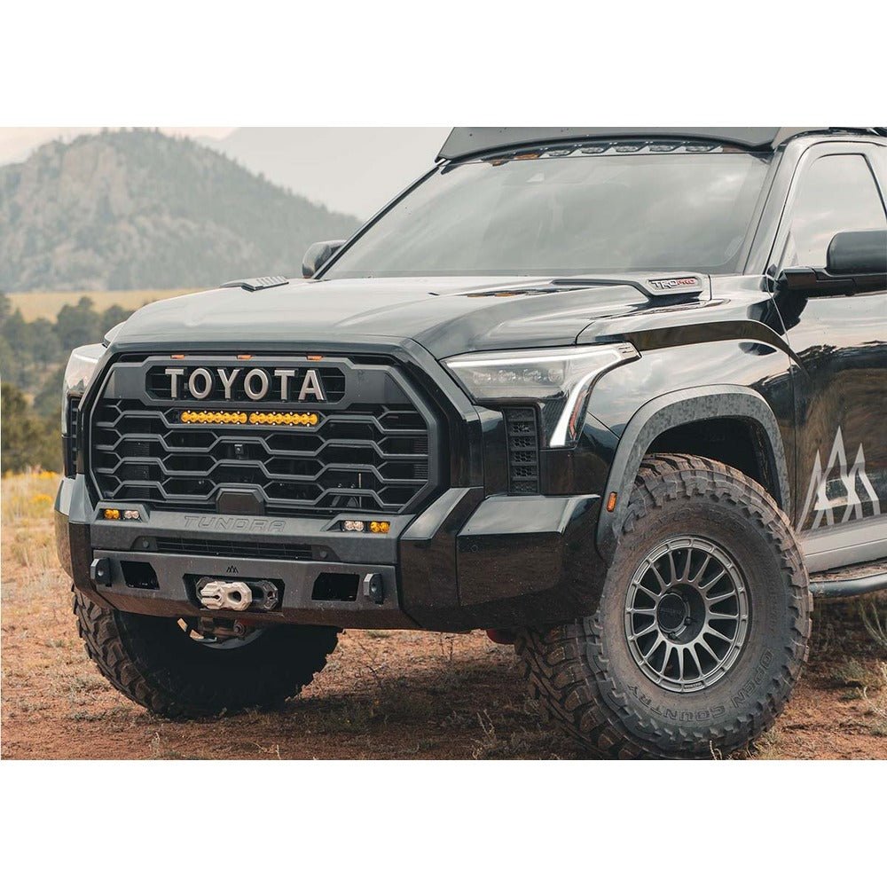 Backwoods Adventure Scout Front Bumper Tundra 2022+ | Truck Brigade