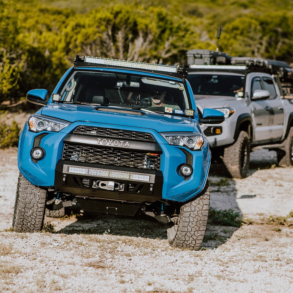 Cali Raised Stealth Front Bumper - Toyota 4Runner (2014-2022) - Truck ...