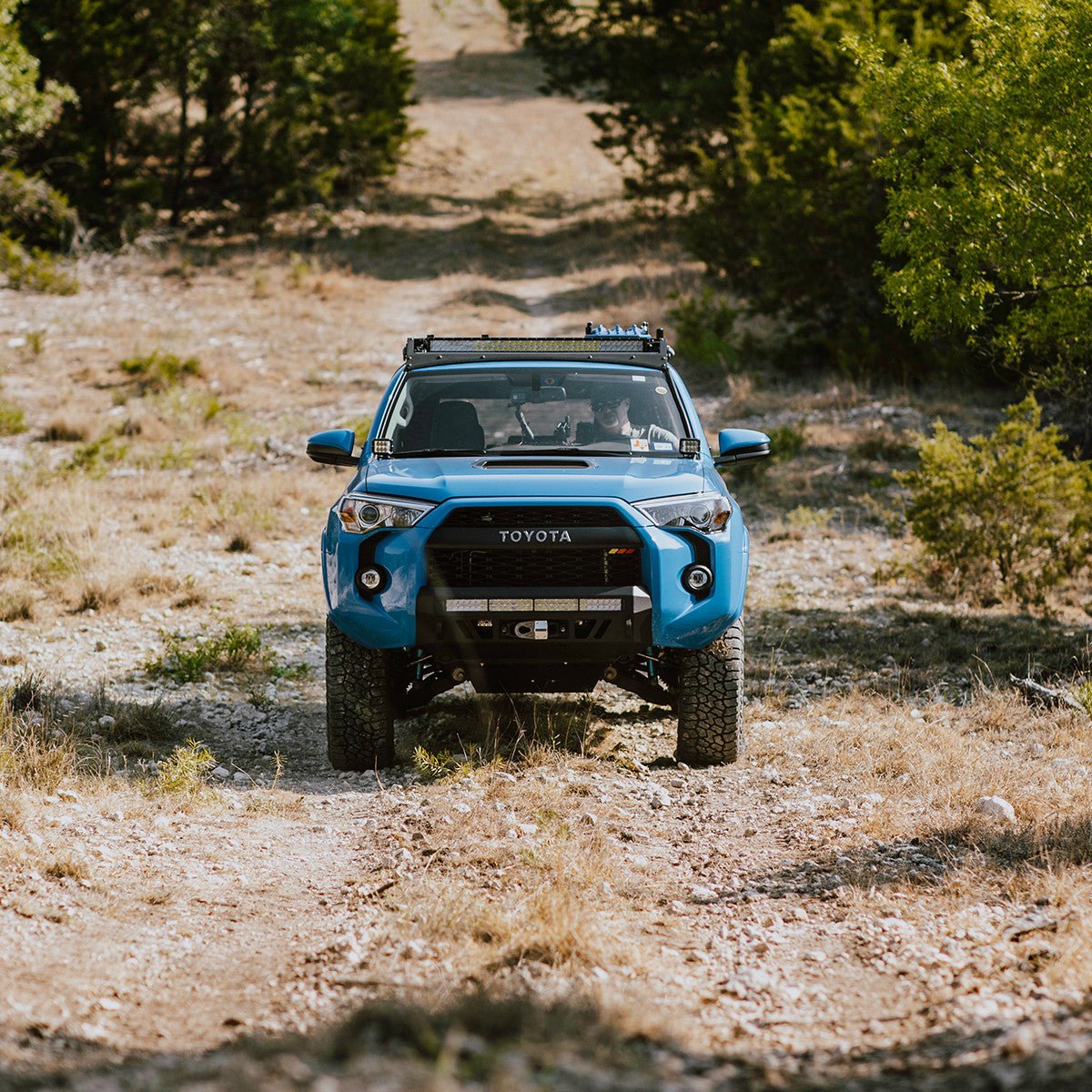 Cali Raised Stealth Front Bumper - Toyota 4Runner (2014-2022) - Truck ...