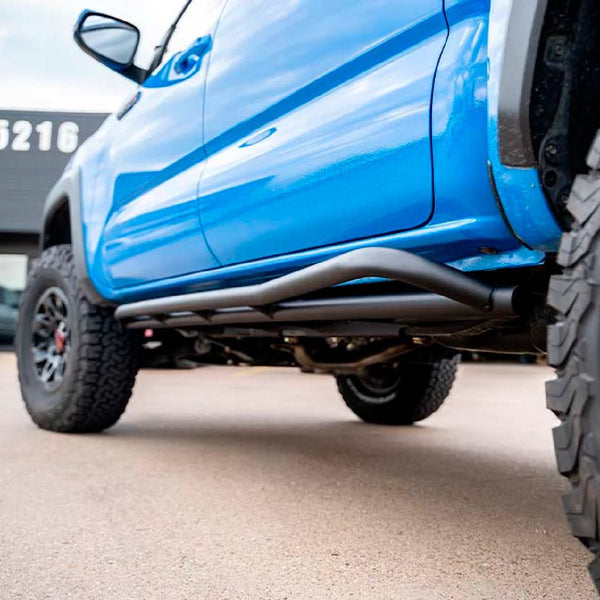 Cali Raised Trail Edition Bolt-On Rock Sliders 4th Gen Tacoma | Truck ...