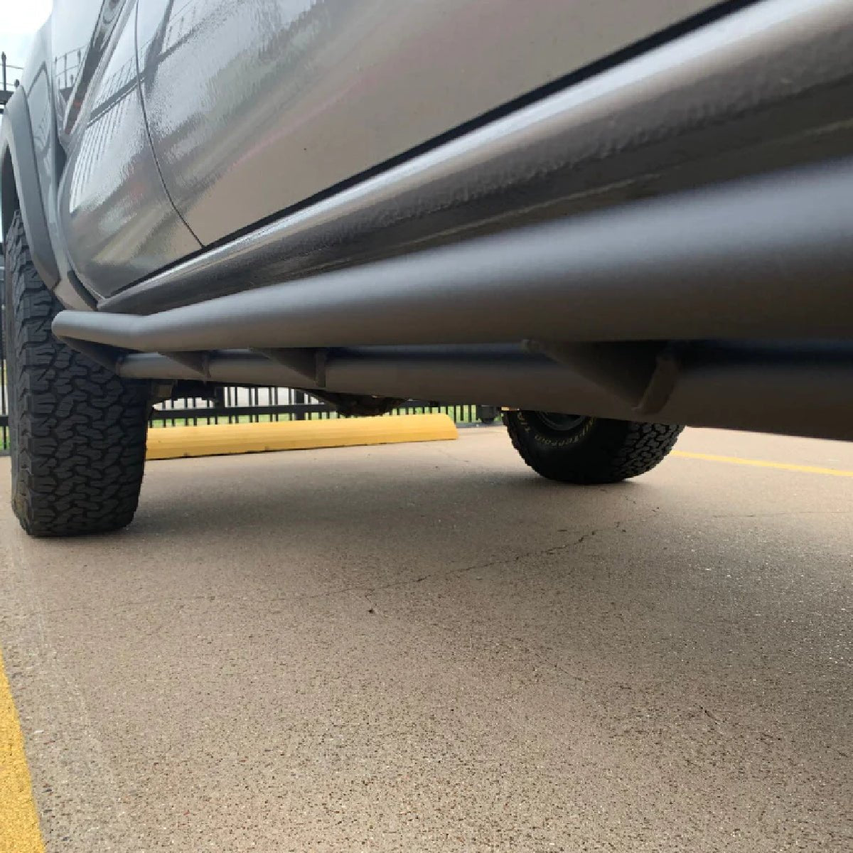 Cali Raised Trail Edition Bolt-On Rock Sliders 4th Gen Tacoma | Truck ...