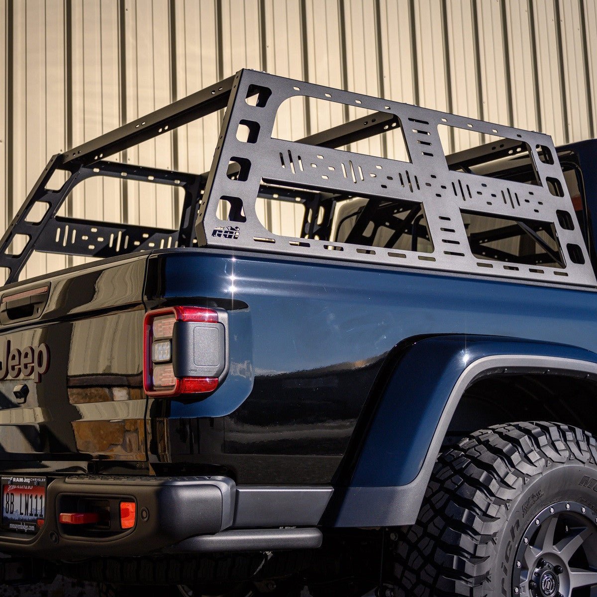 CBI Offroad Cab Height Bed Rack | Jeep Gladiator (2020-2022) - Truck ...