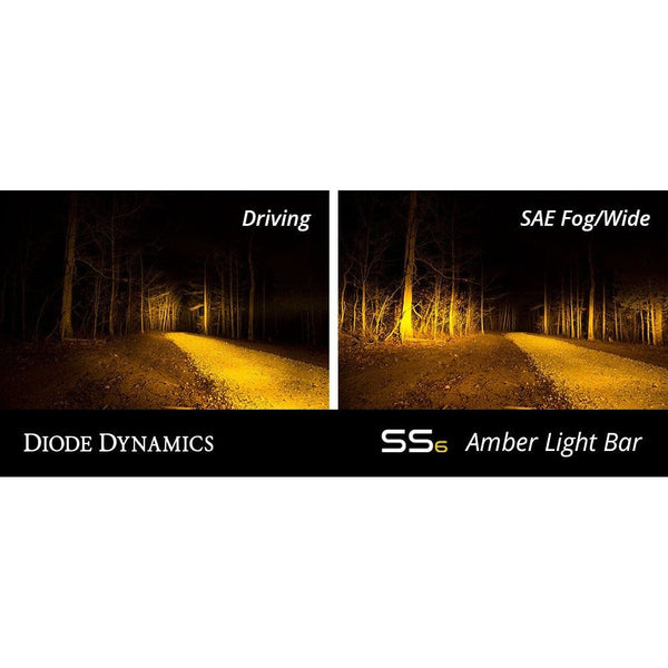 Diode Dynamics Stage Series 12" SAE Amber Light Bar | Truck Brigade