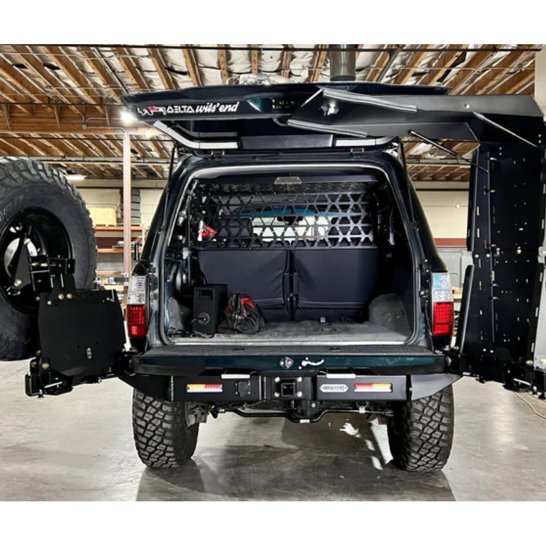 Dissent Off-Road Modular Rear Bumper LC80 | Truck Brigade