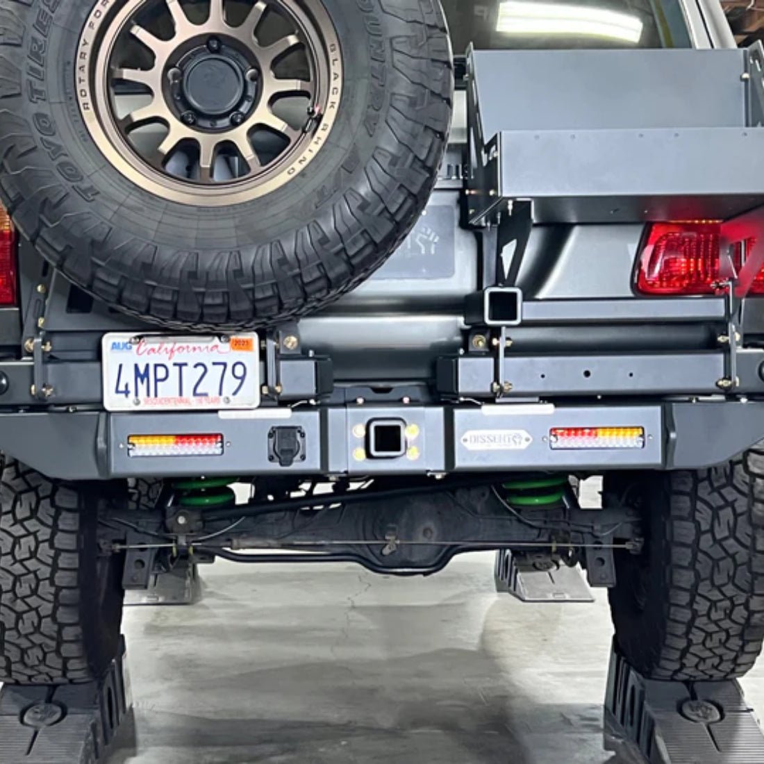 Dissent Off-Road Modular Rear Bumper V3 LC100 | Truck Brigade