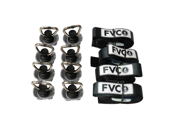 Flatline Van Co 1" Cam Straps with L-Track Loops | Truck Brigade