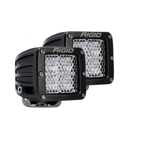 Rigid Industries D-Series Pro LED Light Pods - Flood Diffused Surface ...