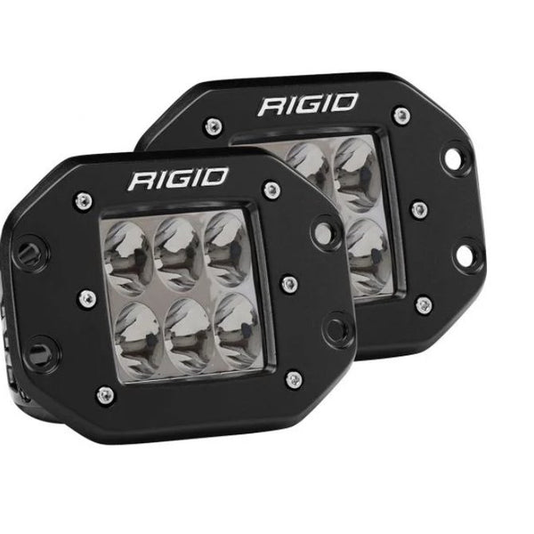 Rigid Industries D-Series Pro LED Lights - Specter Driving Flush Mount ...