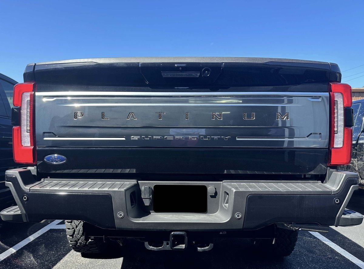 TUFSKINZ Platinum Tailgate Inserts 2023+ F250 | Truck Brigade
